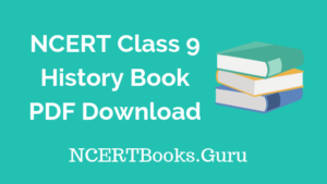 NCERT Class 9 History Books [2023 -24 Edition Revised Syllabus] PDF ...