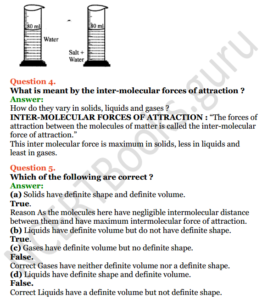 Selina Concise Physics Class 8 ICSE Solutions Chapter 1 Matter - NCERT ...