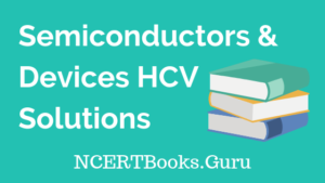 Semiconductors & Devices HCV Solutions PDF Download