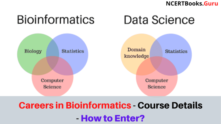 Careers in Bioinformatics - NCERT Books