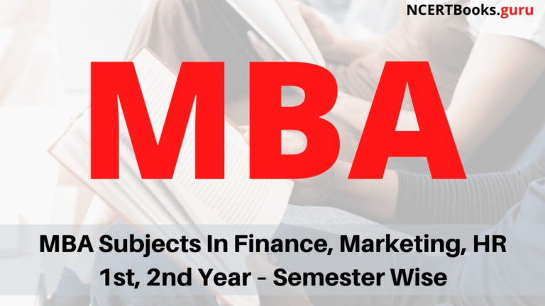 MBA Subjects Semesterwise In Finance Marketing HR For 1st 2nd Year mba-subjects-semesterwise-in-finance-marketing-hr-for-1st-2nd-year