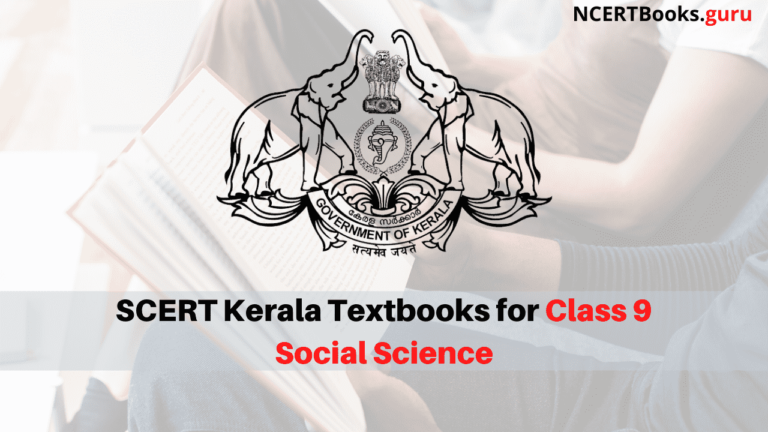 SCERT Kerala Books for Class 9 Social Science | Kerala State Syllabus 9th Standard Textbooks ...