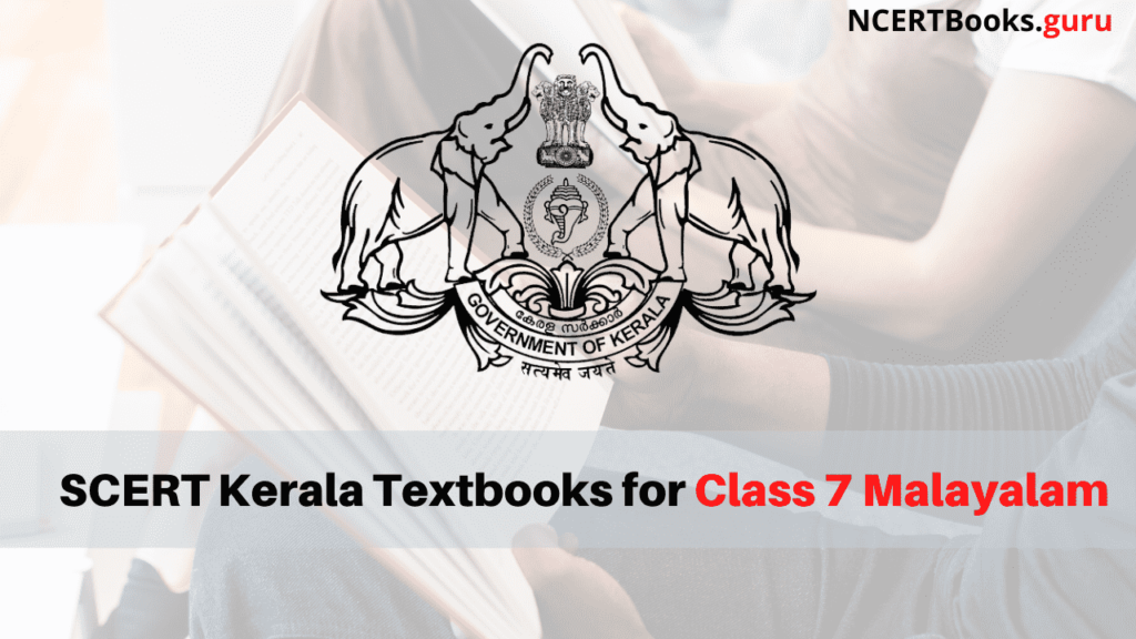 SCERT Kerala Textbooks for Class 7 Malayalam | Kerala State Syllabus 7th Standard Textbooks ...