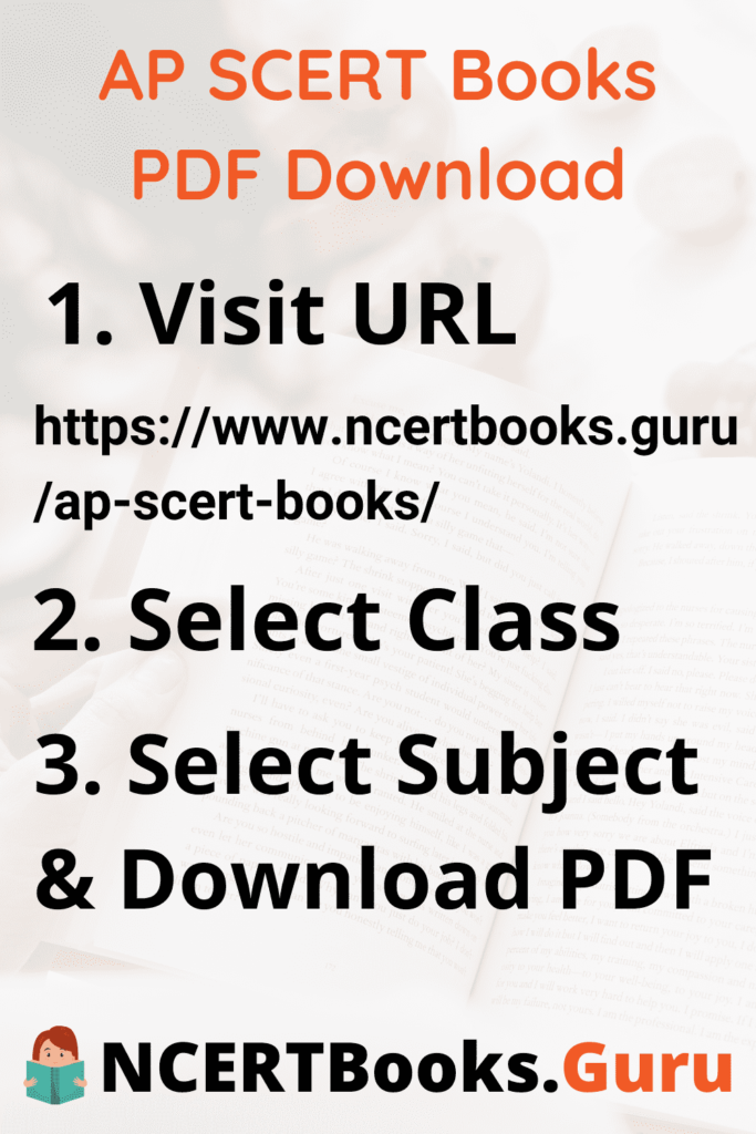 AP SCERT Books Download for Class 1 to 12 (Telugu & English Mediums)