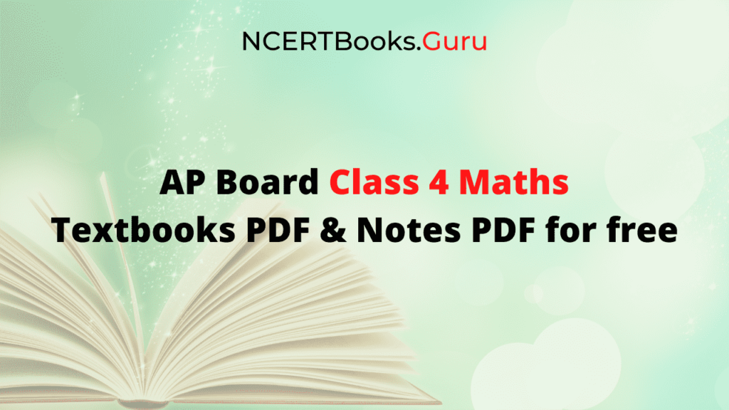 AP SCERT Class 4 Maths Books | Andhra Pradesh Board 4th Class Maths ...