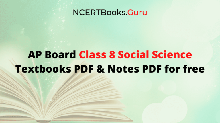 AP SCERT Class 8 Social Science Books | Andhra Pradesh Board 8th Class ...