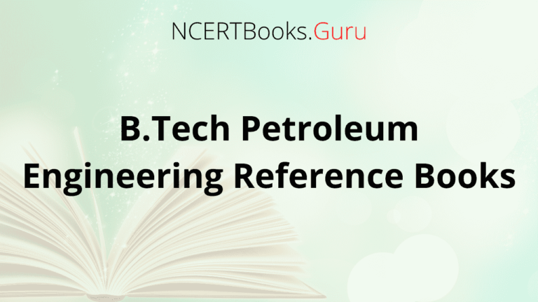 B.Tech Petroleum Engineering Reference Books 2020 PDF & Recommended ...