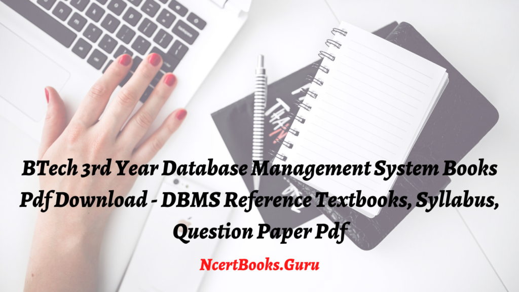 Database Management System 3rd year Books & Full Notes Pdf Download