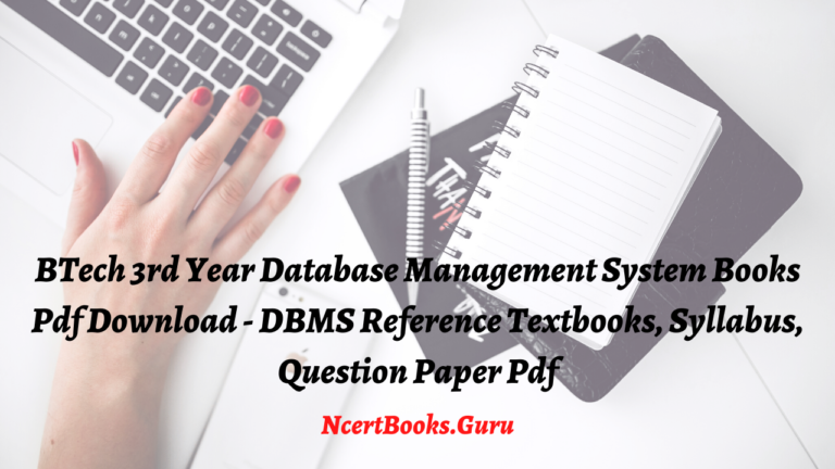 Database Management System 3rd Year Books And Full Notes Pdf Download