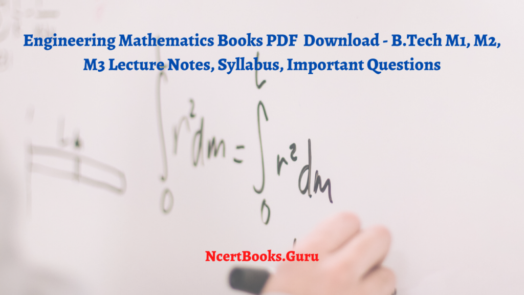 Engineering Mathematics Books & Notes Pdf Free - M1, M2, M3 Syllabus