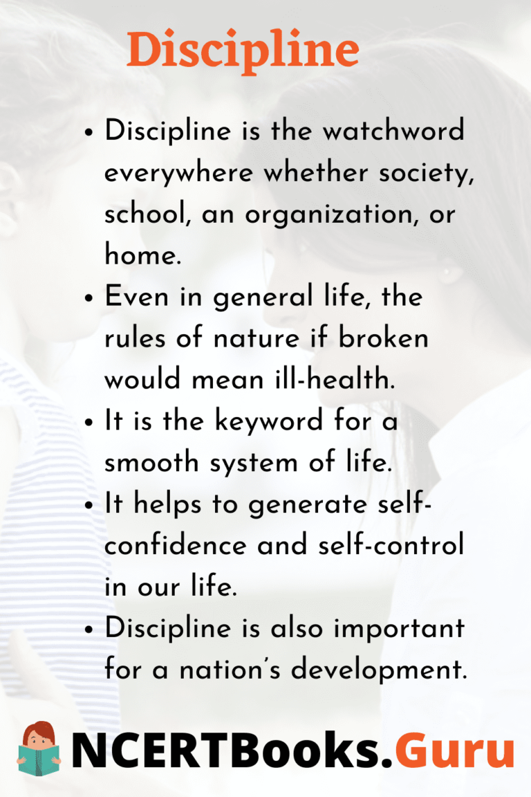 Discipline Essay for Students, Children | Long & Short Essays on Discipline