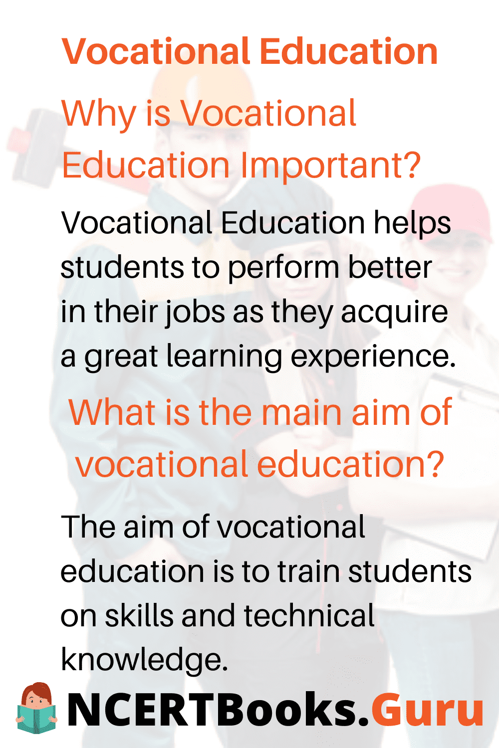 Vocational Education Essay for Students & Children | Long & Short Essays Vocational Education Essay for Students & Children | Long & Short Essays