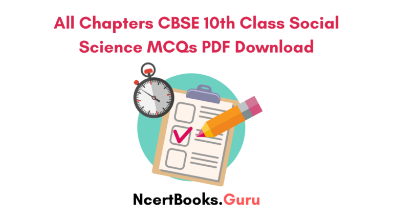 MCQ Questions for Class 10 Social Science with Answers PDF Download