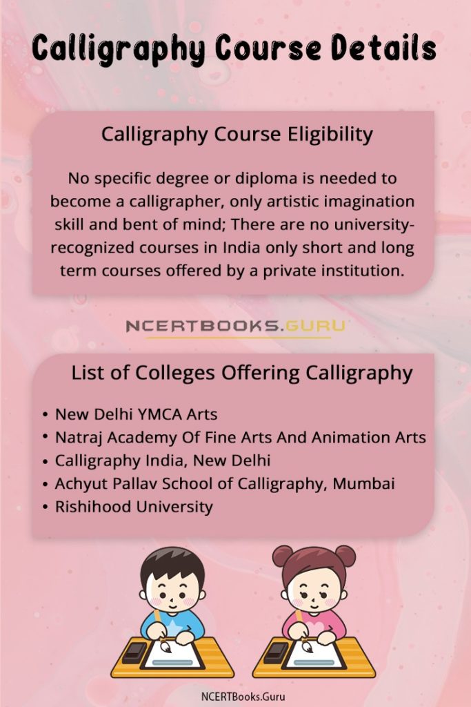 Calligraphy Course Details | Fee, Duration, Colleges, Job Options, Salary