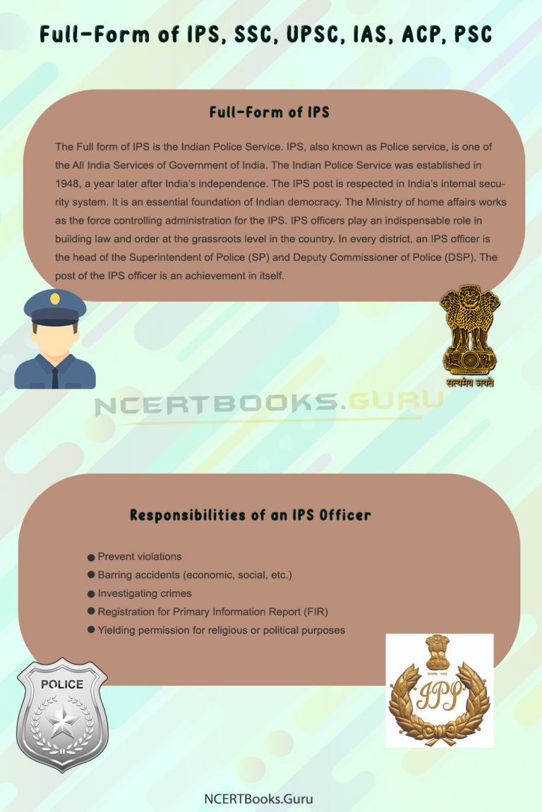 Full-Form of IPS, SSC, UPSC, IAS, ACP, PSC | Duration, Eligibility ...