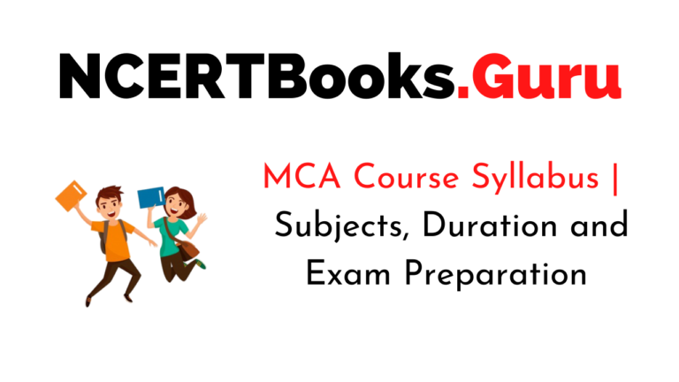 MCA Course Syllabus 2022 | Subjects, Duration and Exam Preparation ...