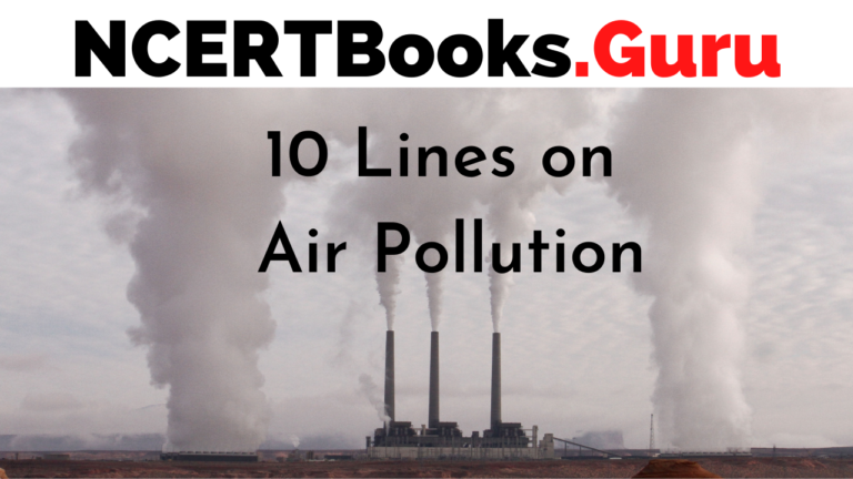 10 Lines on Air Pollution for Students and Children in English - NCERT ...