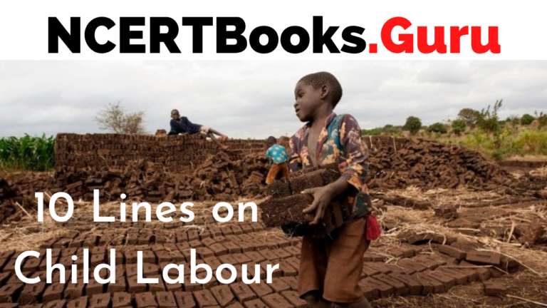 10 Lines on Child Labour for Students and Children in English - NCERT Books