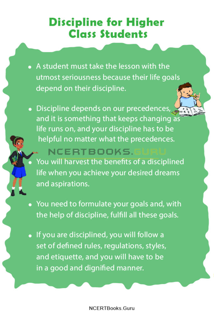 10 Lines on Discipline for Students and Children in English - NCERT Books