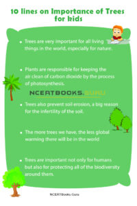 10 Lines on Importance of Trees for Students and Children in English ...