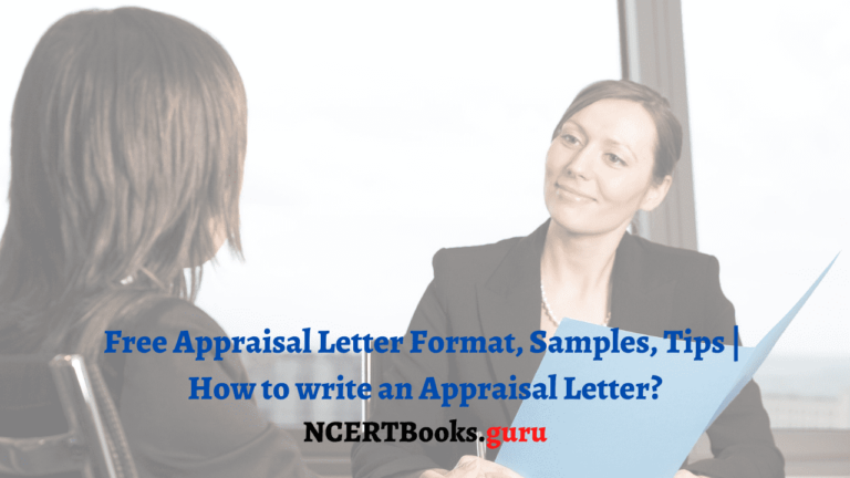 Appraisal Letter Writing Tips, Format, Samples | How to Write Appraisal ...