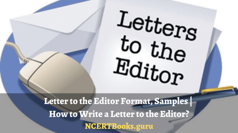Letter to the Editor Format, Samples | How to write a Letter to the Editor?