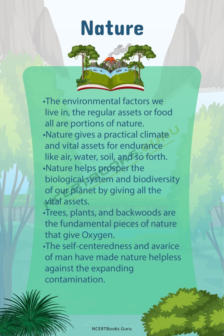 10 Lines Poem on Nature for Students and Children in English - NCERT Books