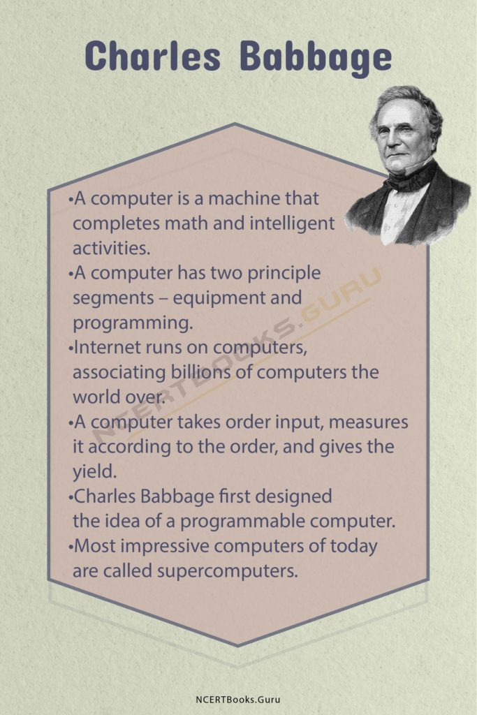 10 Lines on Charles Babbage for Students and Children in English ...