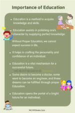 10 Lines on Importance of Education for Students and Children in ...