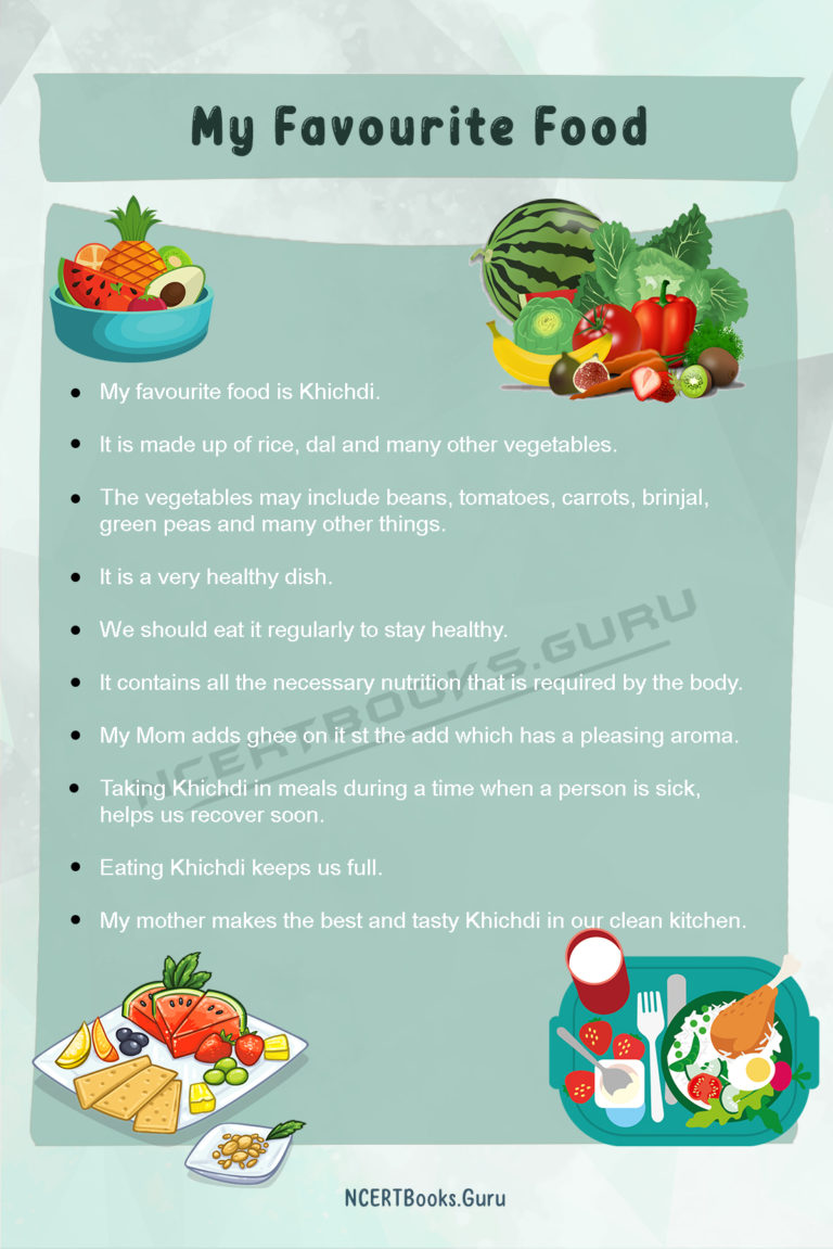 10 Lines on My Favourite Food for Students and Children in English ...