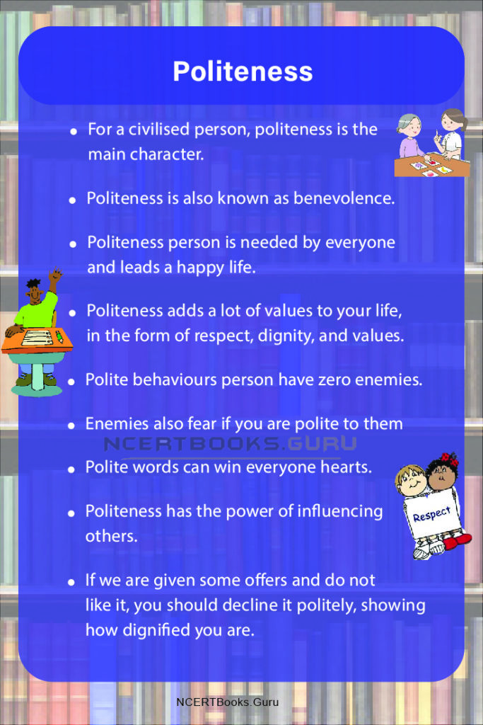 10 Lines on Politeness for Students and Children in English - NCERT Books