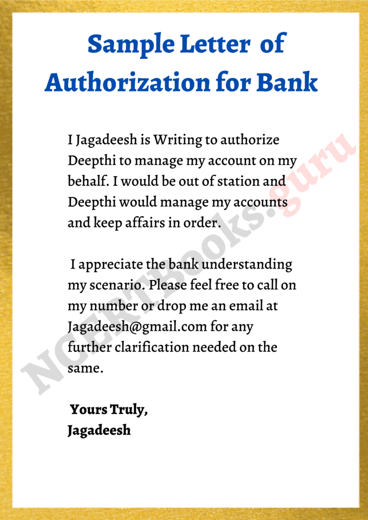 Authorization Letter Template, Samples | How to write an Authorization ...