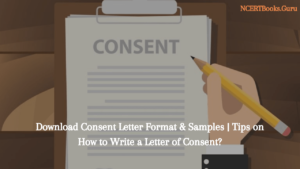 Consent Letter Format & Samples | Guidelines to write a Letter of Consent