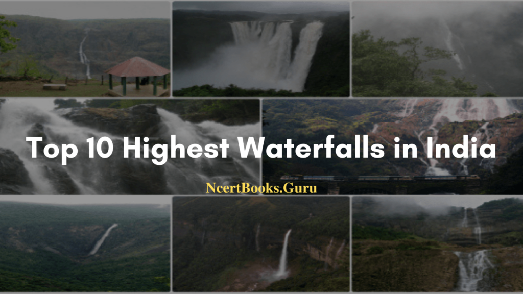 Highest Waterfall in India List | Check Top 10 Largest Waterfalls by Height