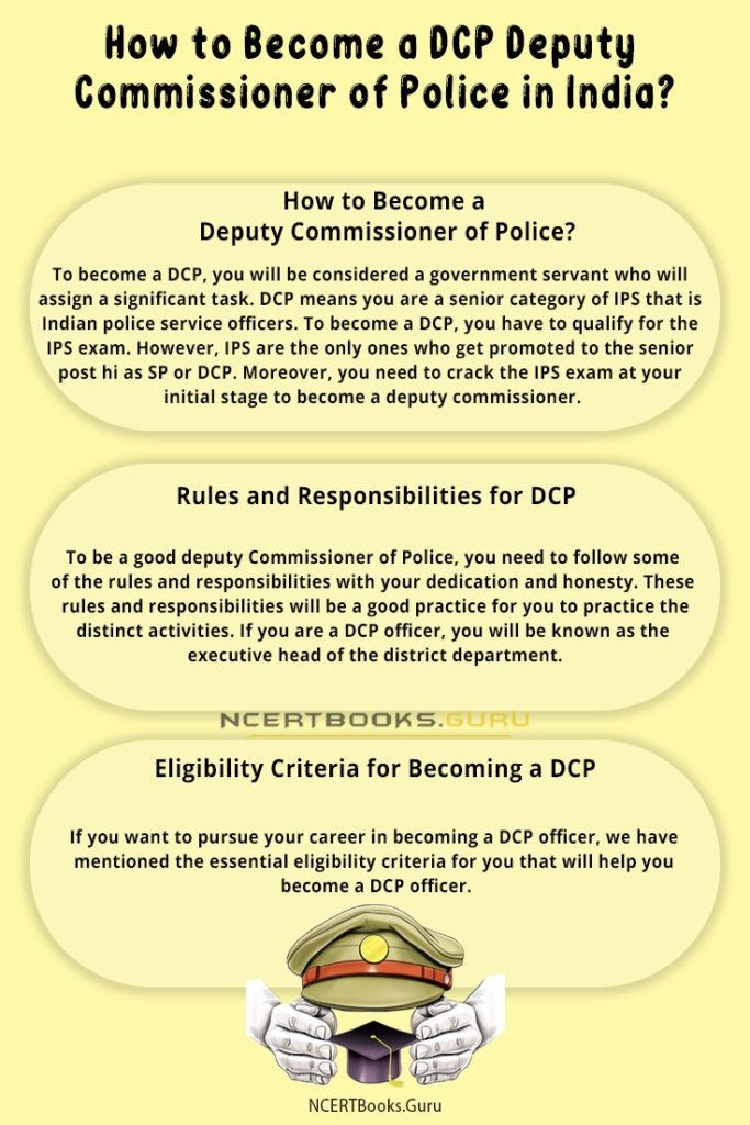 How to become a DCP Deputy Commissioner of Police in India
