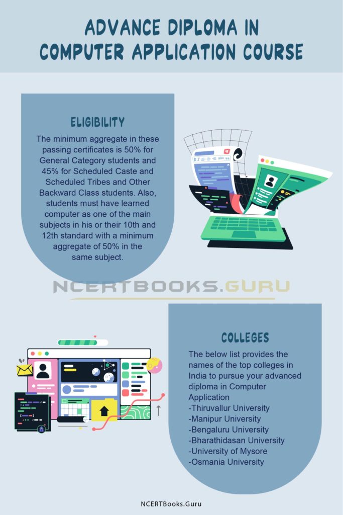 Advance Diploma in Computer Application Course Eligibility, Exams, Jobs