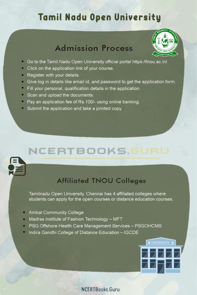 Tamil Nadu Open University Courses List | Eligibility, Admissions, and Fees
